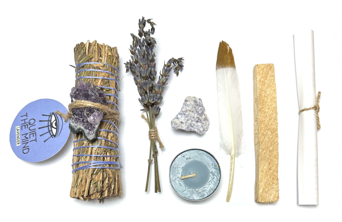 'QUIET YOUR MIND' - Tranquility & Peace RITUAL KIT | Ritual Gypsy