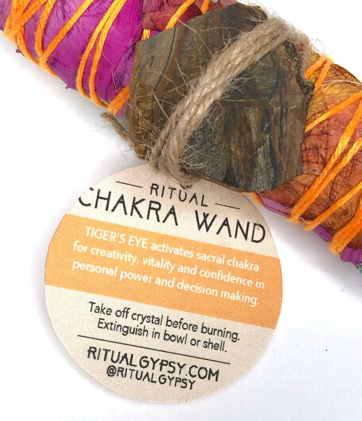 'SACRAL CHAKRA' Ritual Wand | Ritual Gypsy